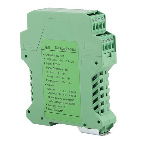 Glg Dc 24v Dc Current Signal Analog To Digital Converters Signal Converters Isolator Transmitter