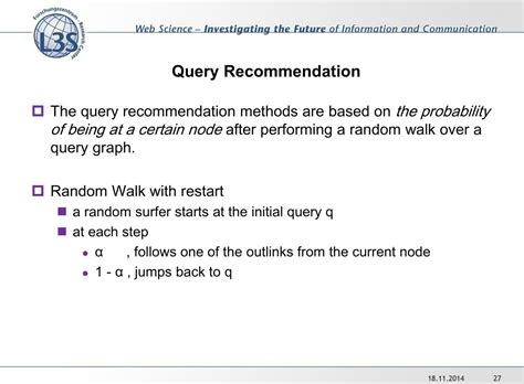 Ppt Query Recommendation Xiaofei Zhu Zhu L3s De L3s Research Center Leibniz Universität