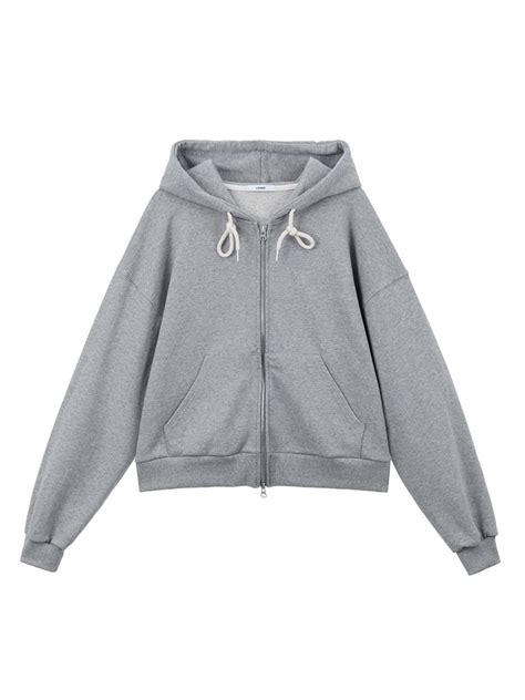 [made] 밀리 크롭 후드집업 Leand