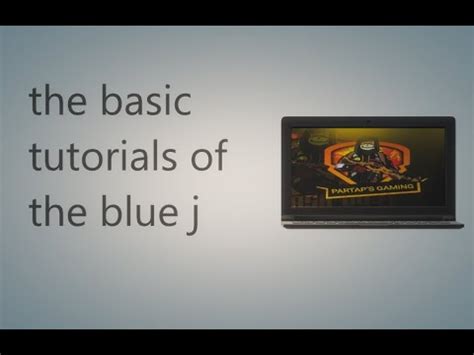 BLUEJ Tutorials For Beginners YouTube BLUEJ Tutorials For Beginners YouTube