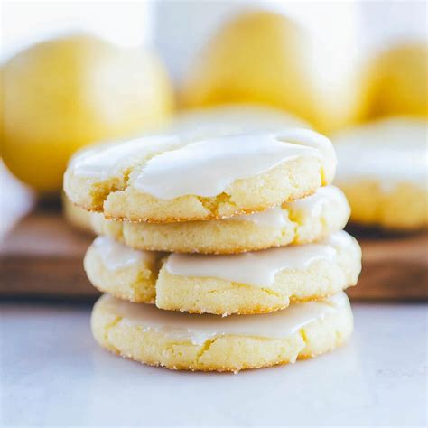 Sweet And Zesty Glazed Lemon Cookies Recipe For Sunny Treats Pro Of