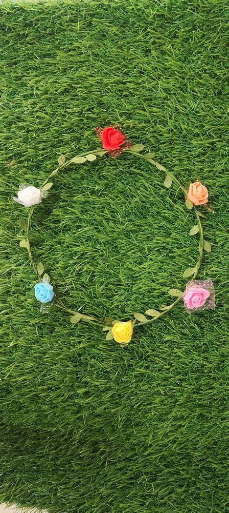 Artificial Flower Tiyara At ₹ 20piece In Mumbai Id 2852423897030