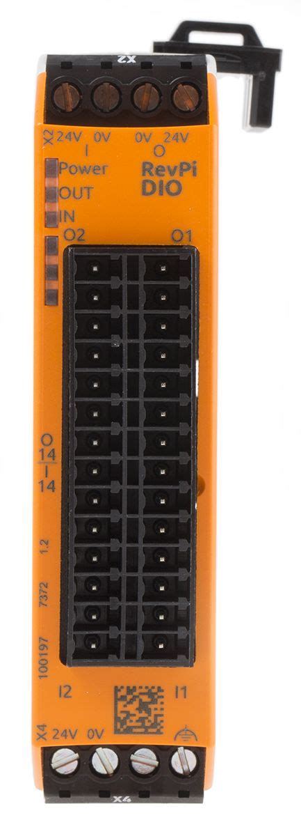 PR100197 Kunbus PLC I O Module For Use With Revolution Pi Connect Revolution Pi Core 96 X 22