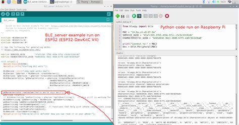 Hello Raspberry Pi Python On Raspberry Pi To Read ESP BLE Server Using Bluepy