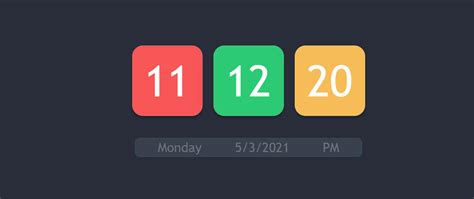 Create A Digital Clock Using Javascript Dev Community