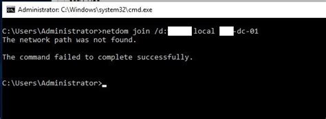 The Network Path Was Not Found When Joining A Client To A Domain The Ict Guy