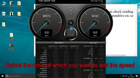 How To Test Reading And Writing Speed Of Any Storage Device Blackmagic Disk Speed Test On