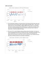 GEOG Lab Report Docx GEOG Lab The Link Between Insolation And Climate Seems