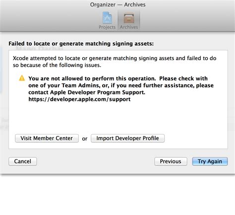 Xcode IOS Export As Ad Hoc Error Failed To Locate Or Generate Signing Assets Stack Overflow