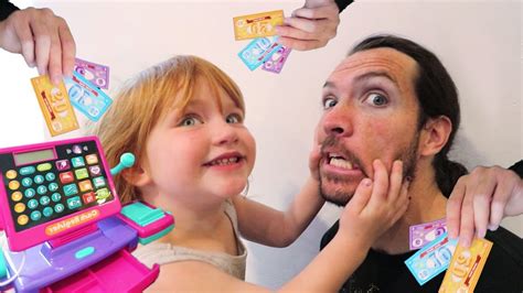 Neighbor Wont Wakeup New Town Adley And Dad Build A Pretend Store And