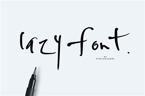 Lazy Font Freedafonts