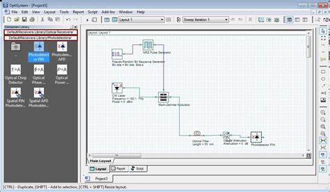 Introduction To Optisystem Receiver Youtube
