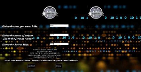 Figure 2 From Secured Information Transmission Using Audio And Video