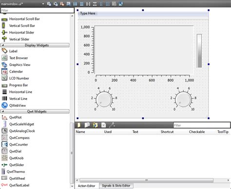 Résolu comment integrer des qwtWidget à Qt Designe page OpenClassrooms