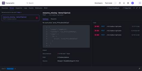 Workbench Stripe Documentation