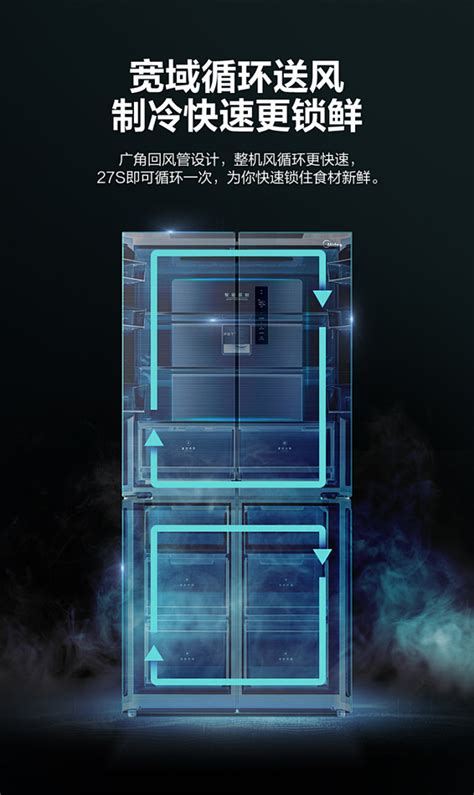 【美的bcd 478wspzm E 】美的 Midea 19分钟急速净味478升变频一级能效十字对开四门冰箱除菌超薄风冷无霜智能家电bcd 478wspzm E 【行情 报价 价格 评测】 京东