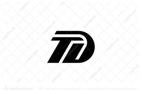Td Or Dt Monogram Logo