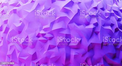 추상 삼각형 보라색 분홍색과 파란색 거친 종이 질감 배경 3d 그림 렌더링 0명에 대한 스톡 사진 및 기타 이미지 0명 3차원 형태 개념 Istock