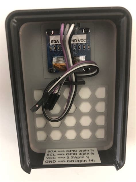 Oled Case Top Extra Deep For Ssd1306 By Tom Cichowicz Download Free Stl Model