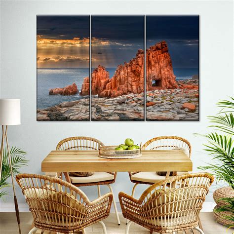 Arbatax Red Rock Wall Art By Marco Carmassi Elephant Stock