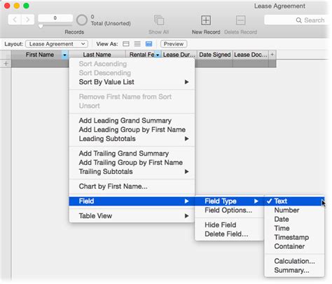 4 Creating A Custom Database Filemaker Pro 14 The Missing Manual [book]