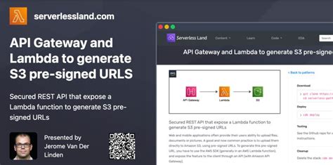 This Is A Very Common One Creating S3 Pre Signed Urls To Upload Files Jérôme Van Der Linden