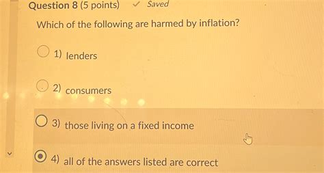 Solved Question 8 5 ﻿points ﻿savedwhich Of The Following