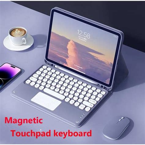 Jual Infinix Xpad 11 Inch 2024 Flip Cover Wireless Keyboard Touch Pad Hitam Keyboard Case