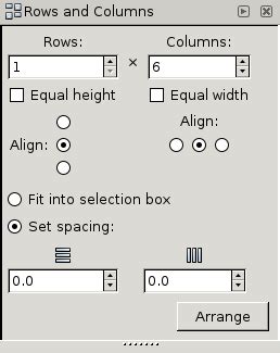 Automation Inkscape Align Edges Sequentially Graphic Design Stack Exchange