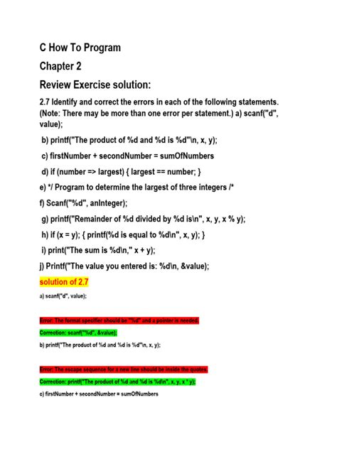 Solution Manual Chapter 2 Pdf Computer Program Programming