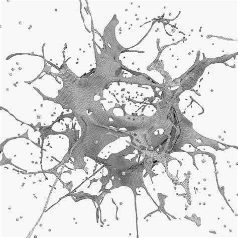 추상 액체 스플래시 3d 모델 19 Obj Max Fbx C4d Free3d