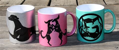 Mugg Metallic Sex Olika Färger