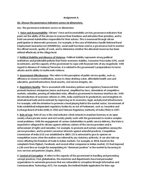 Bpag 172 Solved Assignment Pdf Governance Sustainability