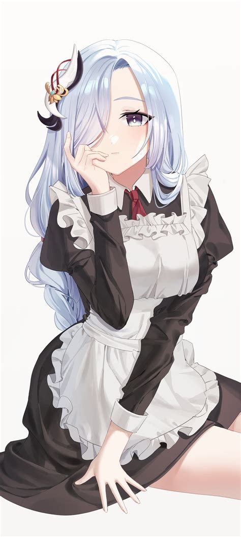 Shenhe Genshin Impact Drawn By Educk Danbooru