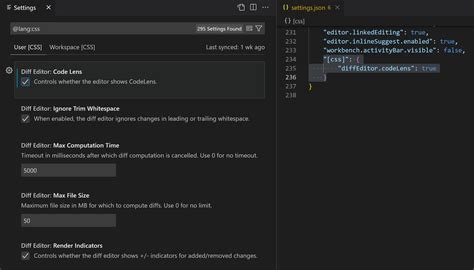 Visual Studio Code User And Workspace Settings