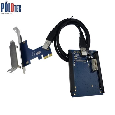 PCI Express 1x Male To Female Slot Adapter PCIe 1x Riser Card Supports Sound Card Network Card