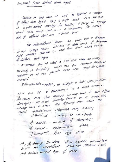 User Defined Data Types Understanding Structures In C Programming