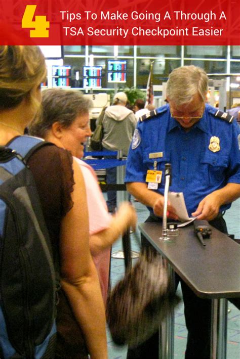 4 Tips To Help Make Going Through A Tsa Security Checkpoint Easier