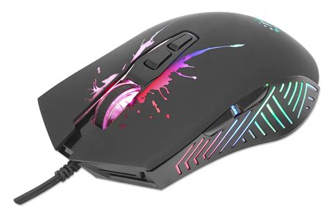 Manhattan Rgb Led Wired Optical Usb Gaming Mouse 190121
