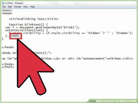 Cómo Hacer Que El Texto Parpadee En Html