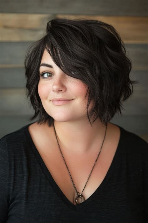 Plus Size Hairstyles Short Hair Styles For Round Faces Short Hair Haircuts Short Hair Color