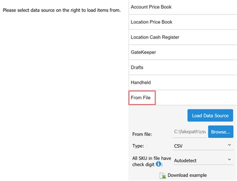 Working With Data Sources Panel