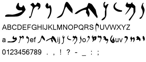Elephantine Aramaic Font — Free Ancient Dingbats Font Pickafont