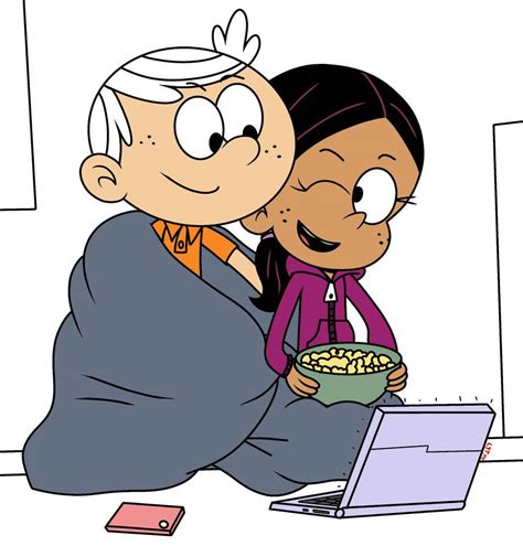 Lincoln And Ronnie Anne Movie Night By Letupita777 On Deviantart