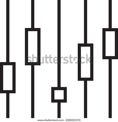 Graph Data Analysis Icon Black Outline Stock Vector Royalty Free 2300322193 Shutterstock