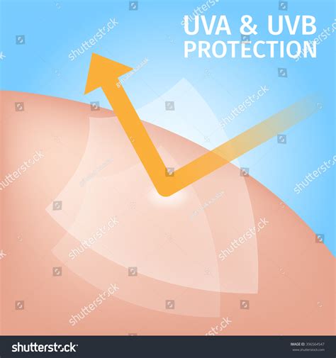 Uv Protection Skin Vector Icon Ultraviolet Stock Vector 396564547 Shutterstock