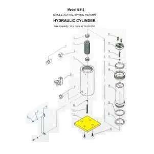 Hydraulic Jack Parts Diagram And Function Overview