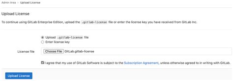 License Admin Area User Help GitLab