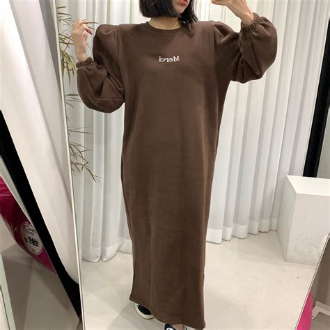 쇼블랑 메르시 퍼프 양기모원피스